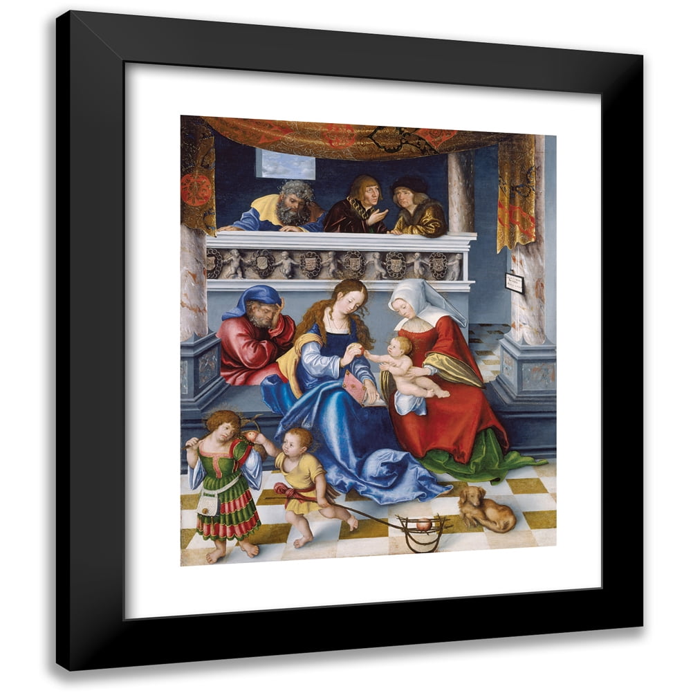 Lucas Cranach the Elder 12x14 Black Modern Framed Museum Art Print ...