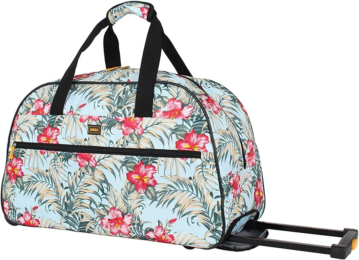 Lucas Designer Carry On Luggage Collection - Lightweight Pattern 22 ...