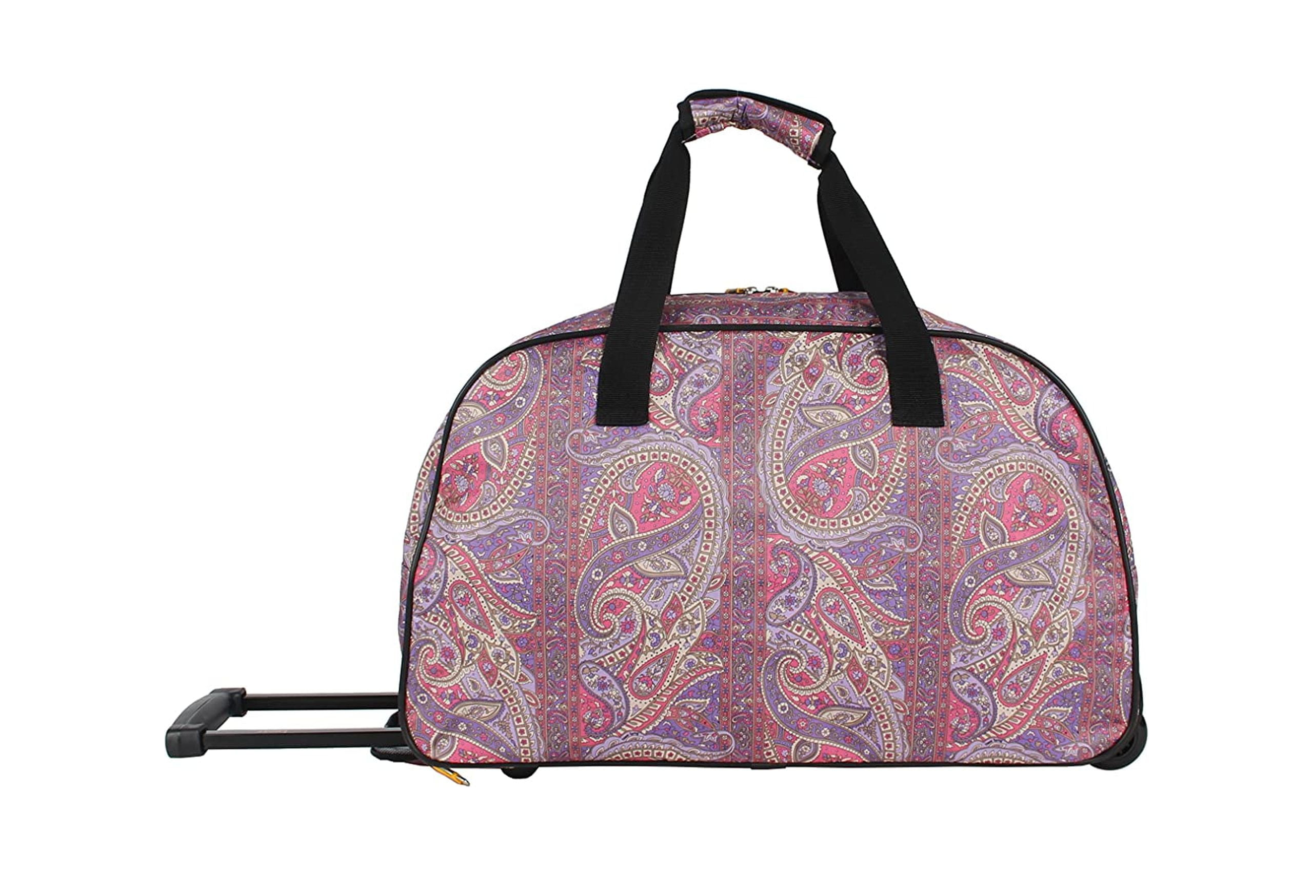 Lucas Designer Carry On Luggage Collection - Lightweight Pattern 22 ...