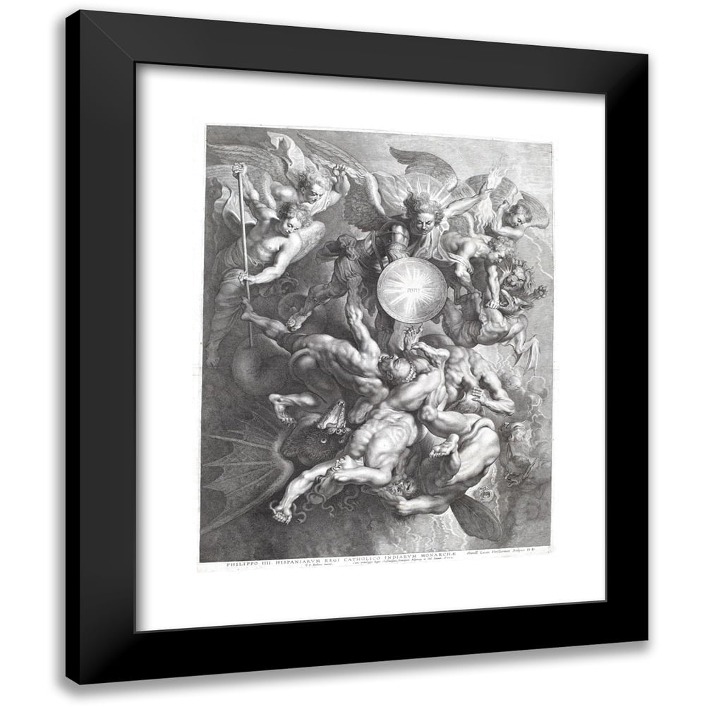 Lucas Emil Vorsterman 15x18 Black Modern Framed Museum Art Print Titled ...