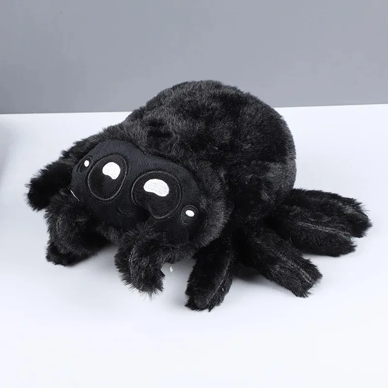 Lucas Friend Spider Plush Toy Kawaii Black White Spider Doll Home ...
