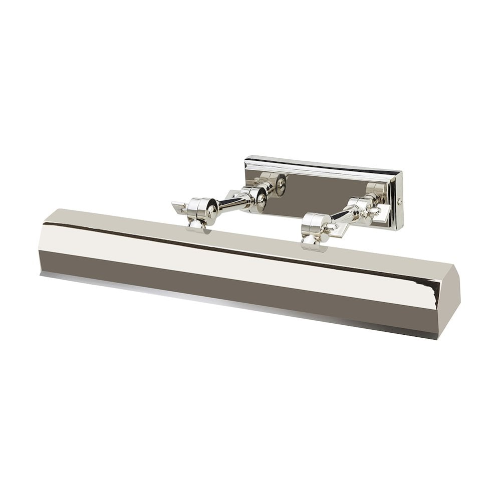 Lucas McKearn Chawton 1 Light Medium Picture Light in Polished Nickel ...
