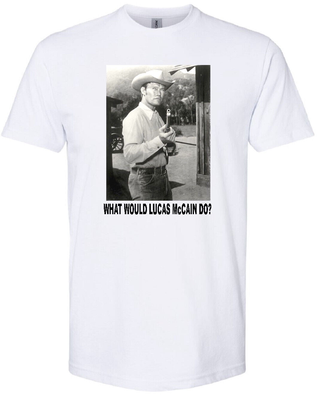 Lucas Mccain Wwd& Rifleman Chuck Connors Classic Tv Western Cowboy ...