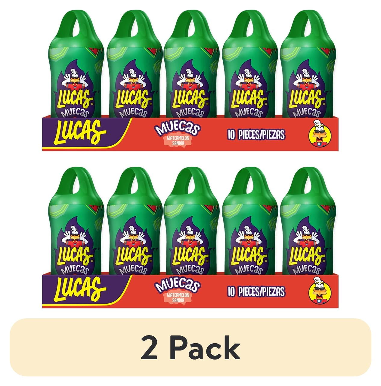 (2 pack) Lucas Muecas Watermelon - Walmart.com
