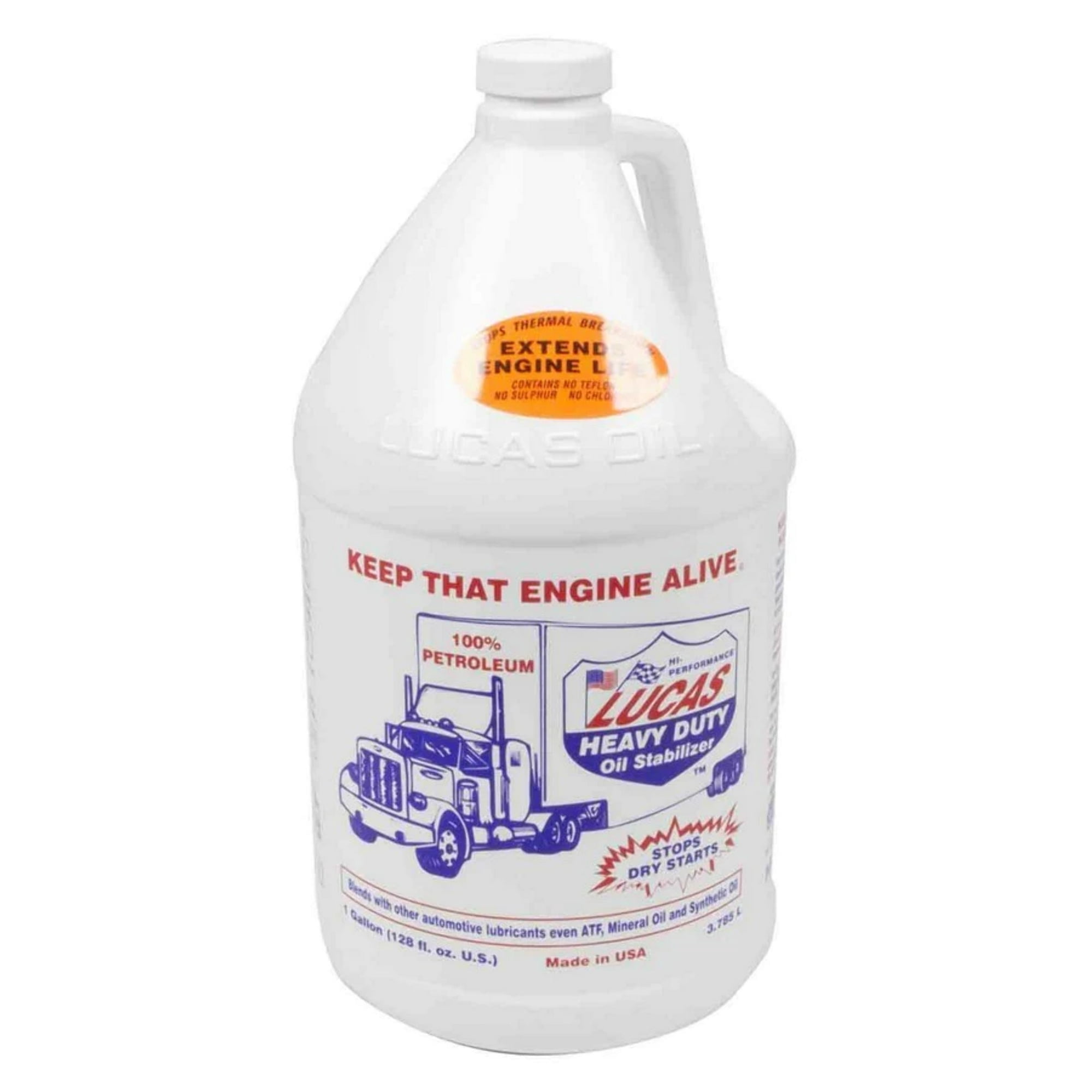 Lucas Oil 10002 Heavy Duty Oil Stabilizer for Diesel Fuel, One Gallon ...