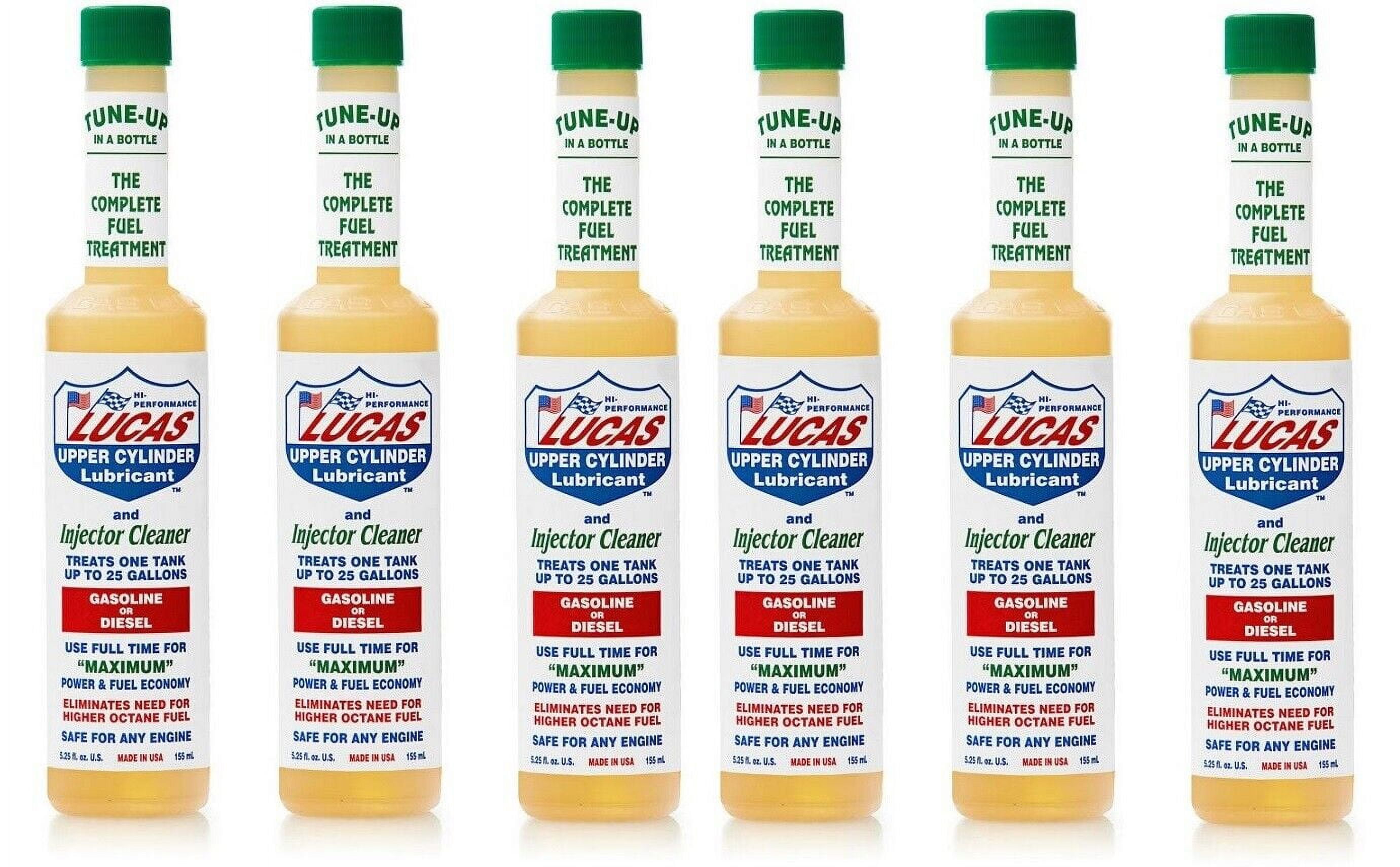 Lucas Oil 10020 Upper Cylinder Lubricant Fuel Injector Cleaner 5.25 oz ...