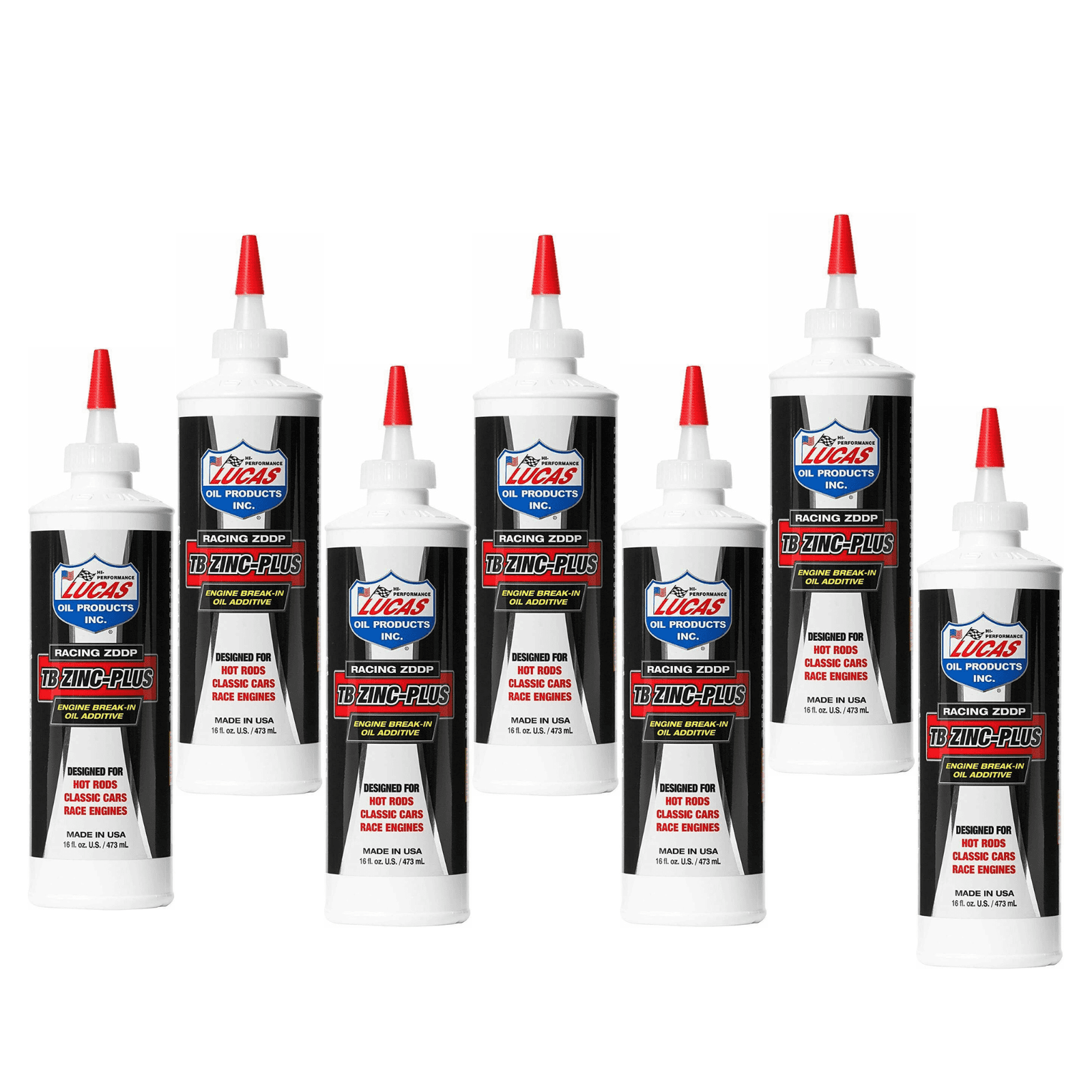 Lucas Oil 10063, TB Zinc-Plus Engine Break-In Oil Additive Pack of 7 ...