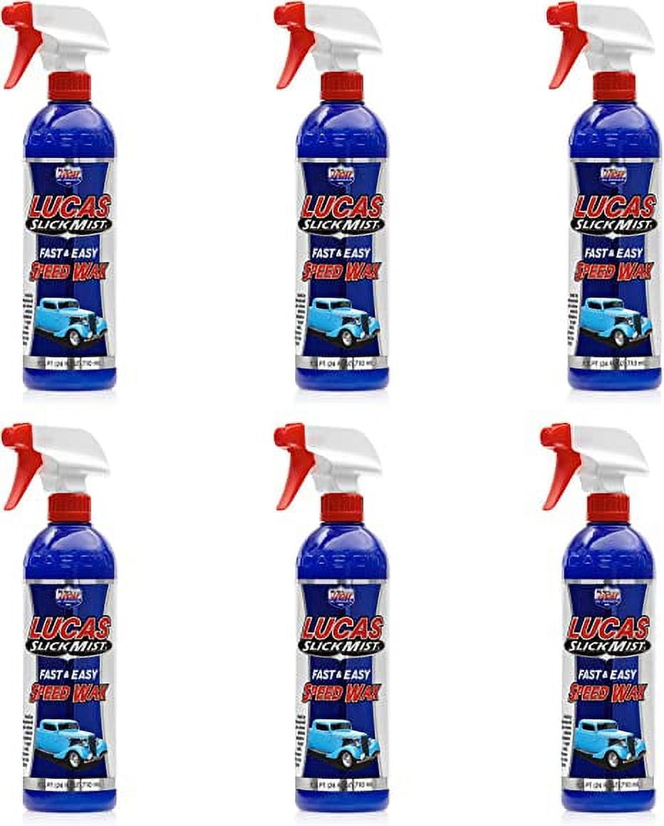 Lucas Oil 10160 Slick Mist Speed Wax - 24 oz. (Quantity 6) - Walmart.com