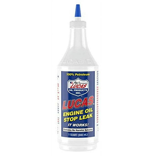 Lucas Oil 10278 Automotive Engine Oil Stop Leak 32 Ounce Additive ...