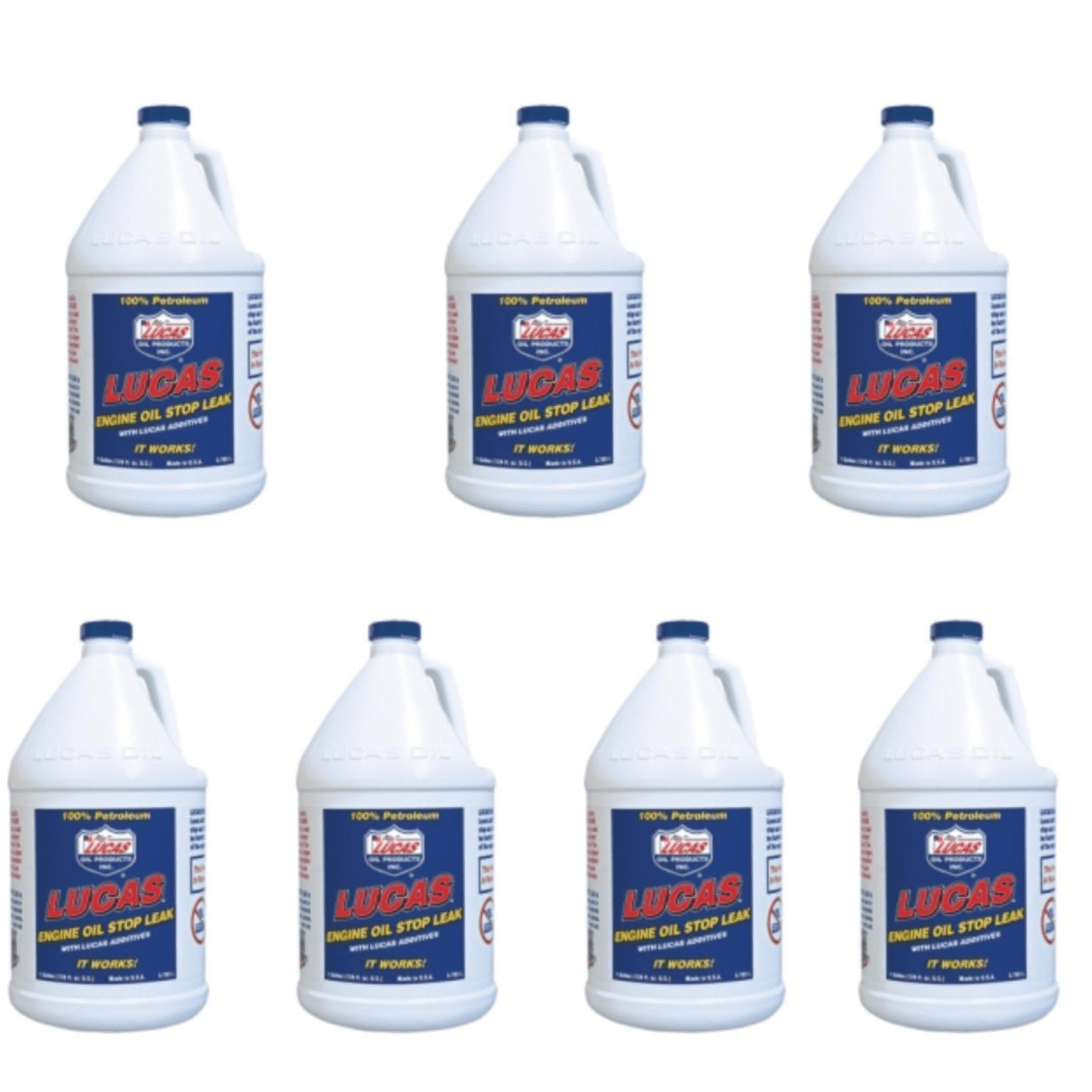 Lucas Oil 10279 Engine Oil Additives, Engine Oil Stop Leak Pack of 7 ...