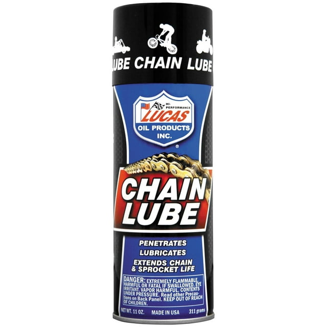 Lucas Oil Motorcycle Chain Lube Lubricant - 11oz. Aerosol - Walmart.com