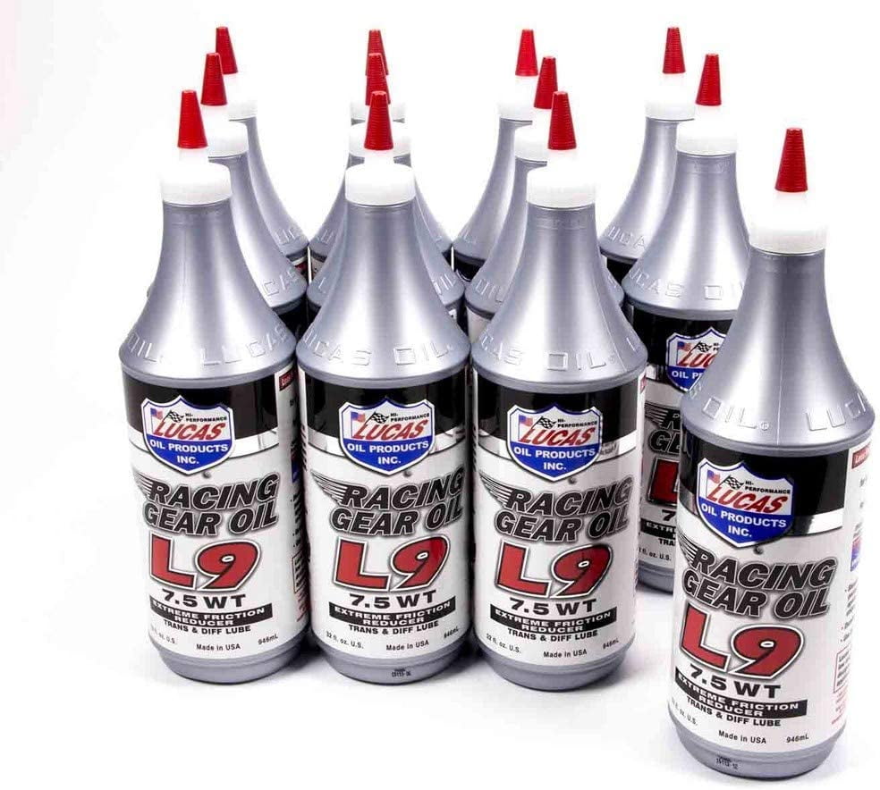Lucas Oil 10456 Synthetic L9 Racing Gear Oil - 12 x 1 qt. - Walmart.com