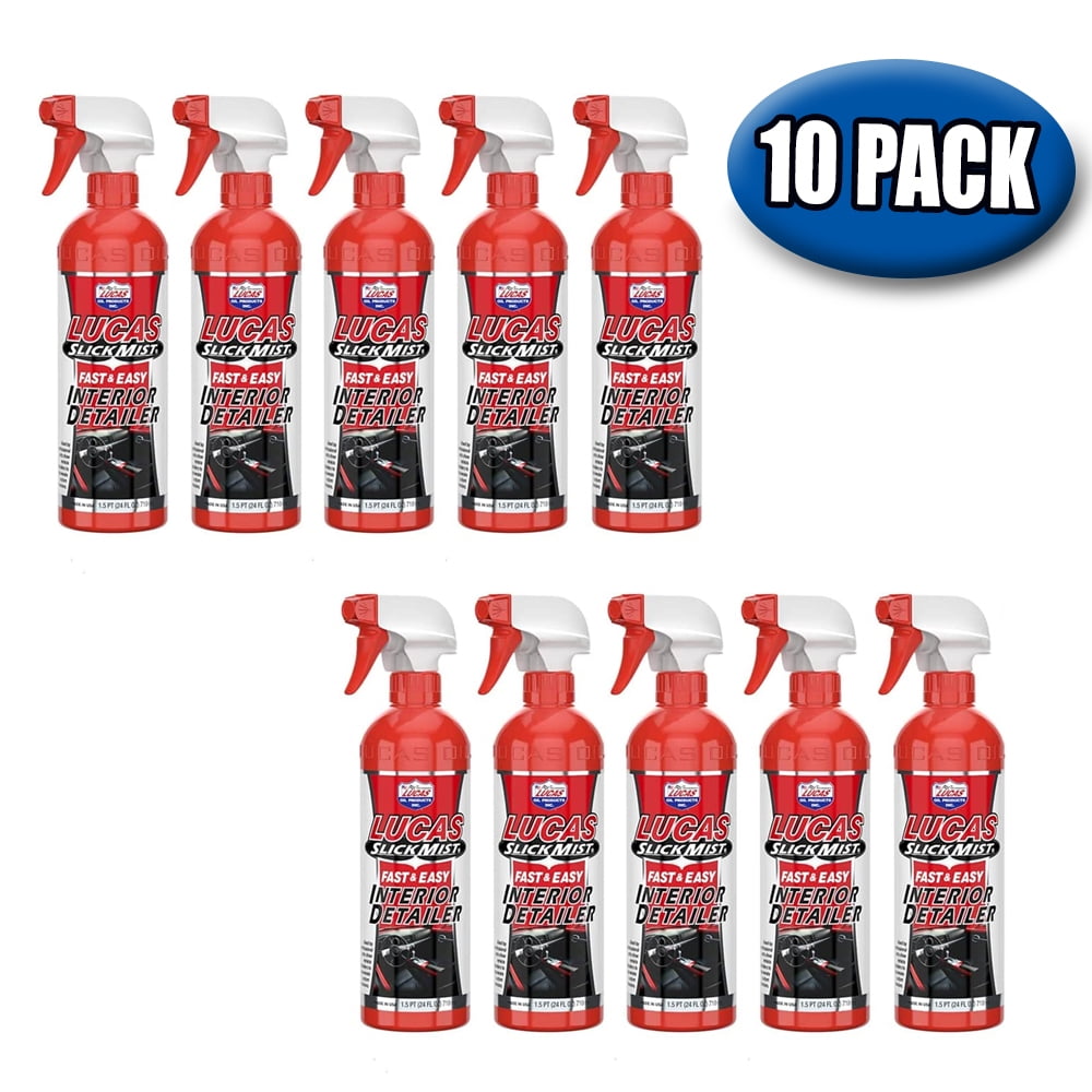 Lucas Oil 10514 Slick Mist Car Interior Detailer Protectant 24 Oz ...