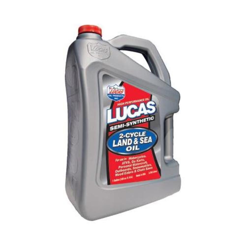 Lucas Oil 10557 Land and Sea 2T Oil - 1gal. - Walmart.com