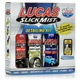 Lucas Oil Slick Mist Detail Kit, Speed Wax Spray, Quick Detailer ...