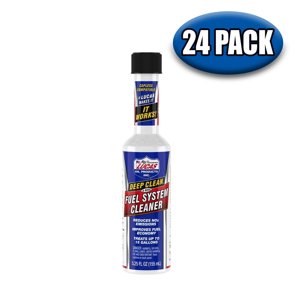 Lucas Oil 10669 Deep Clean Fuel System Cleaner, 5.25 oz Bottle, Case of ...