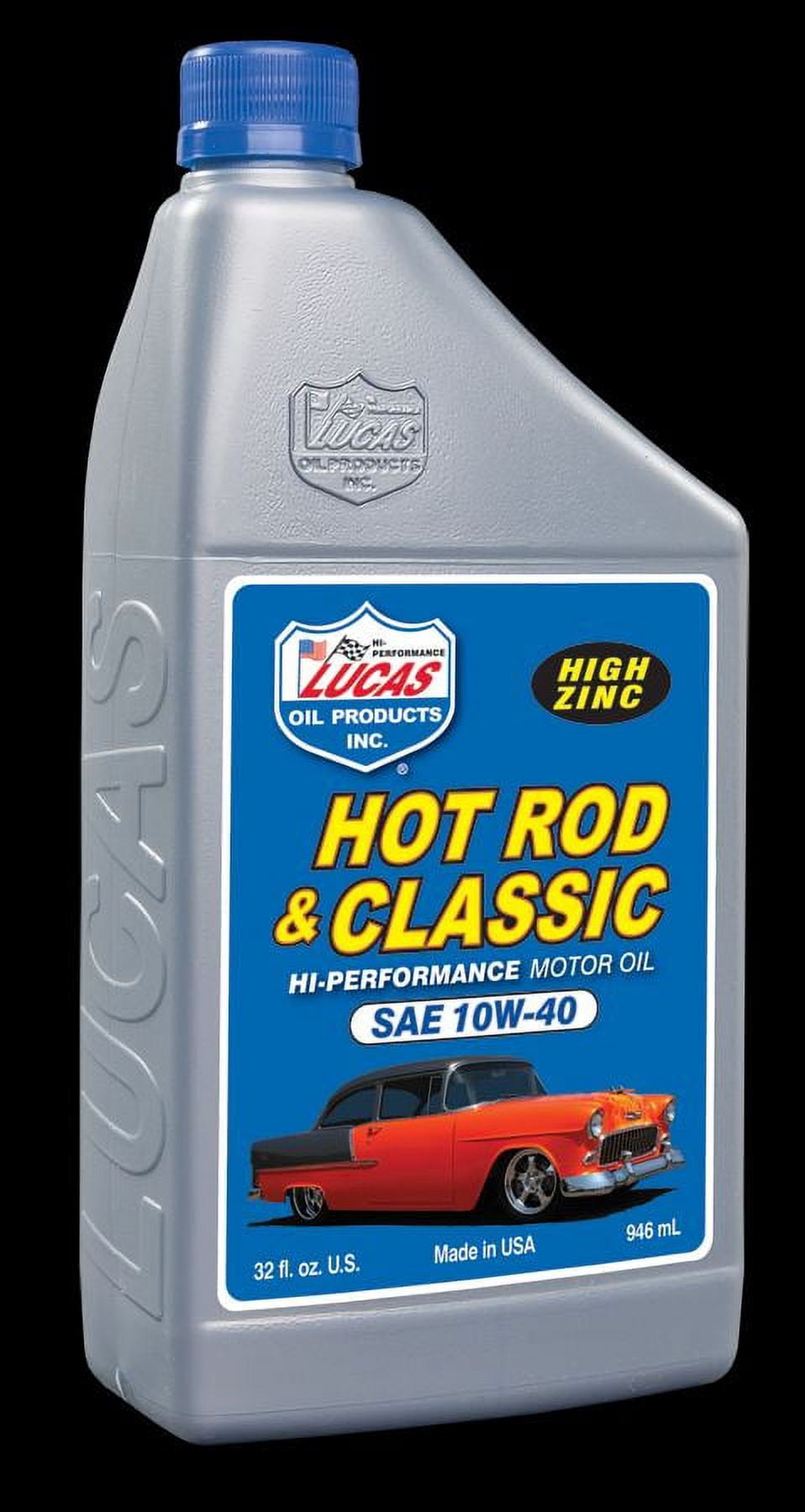 Lucas Oil 10688 SAE 10W-40 Hot Rod QT Case of 6 - Walmart.com