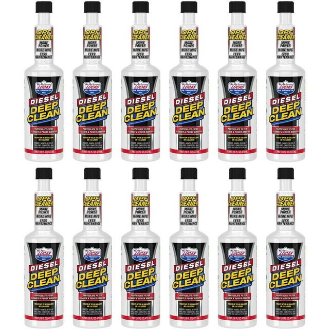 Lucas Oil Diesel Deep Clean Fuel System Cleaner, Auto Additive ...