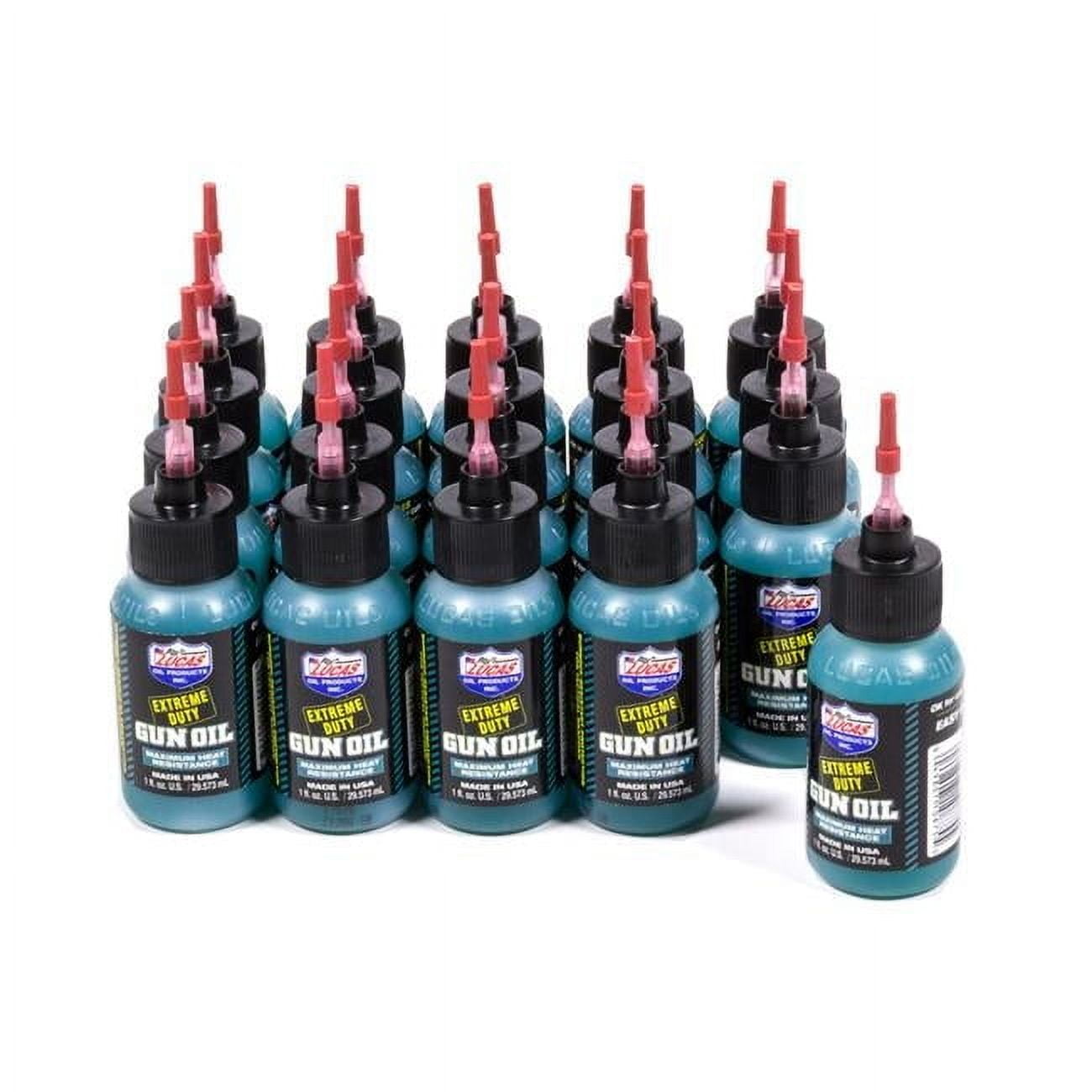 Lucas Oil 10875 Extreme Duty Gun Oil - 1 oz - Case of 20 - Walmart.com
