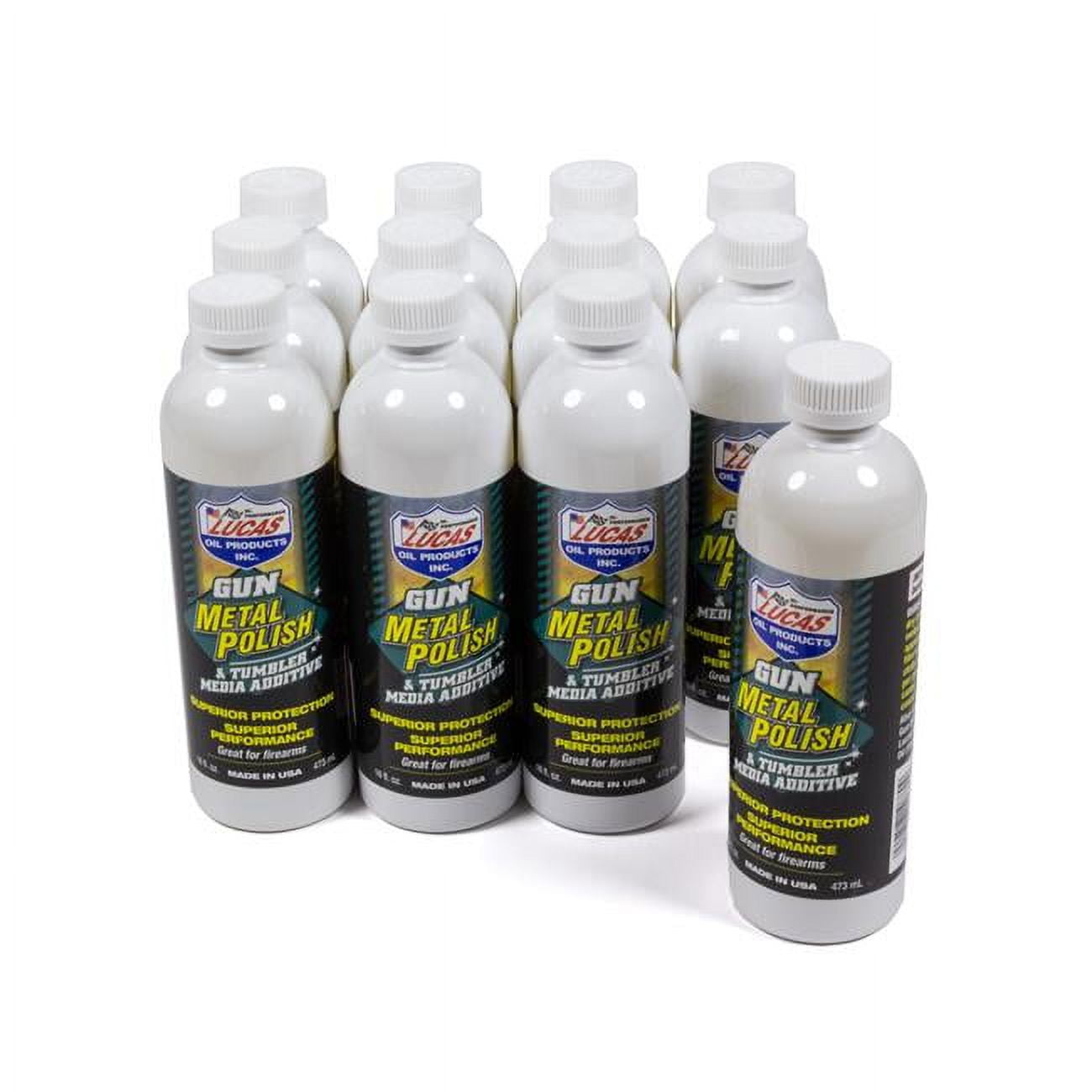 Lucas Oil 10880 16 oz Gun Metal Polish, Case of 12 - Walmart.com