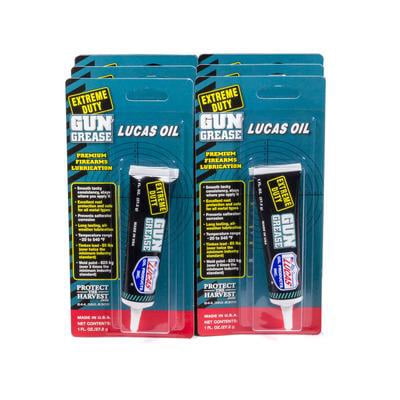 Lucas Oil 10889, Extreme Duty Gun Grease Case 6 X 1 Ounce Performance ...