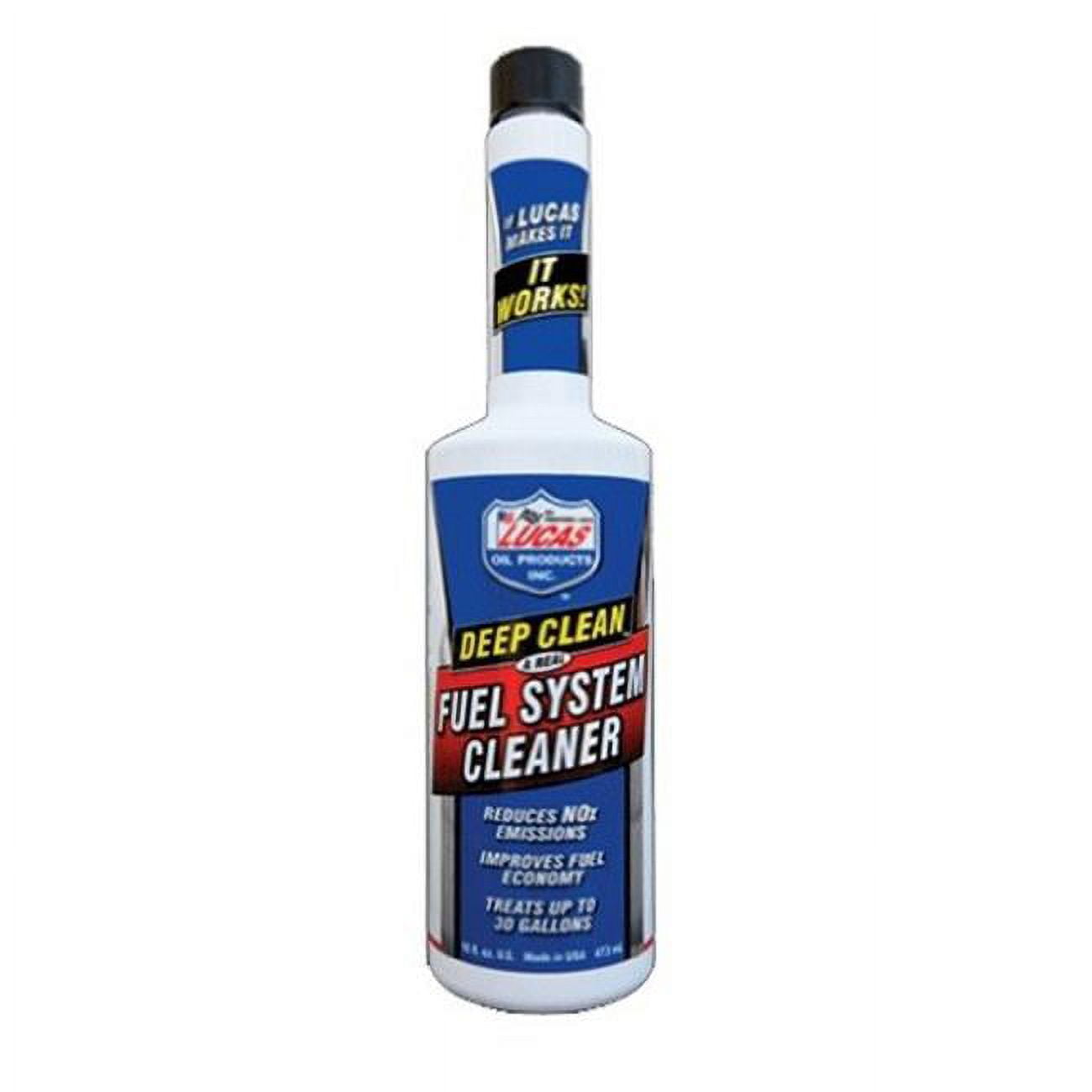 Lucas Oil 10925 Deep Clean Fuel System Cleaner - 6 Pack - Walmart.com