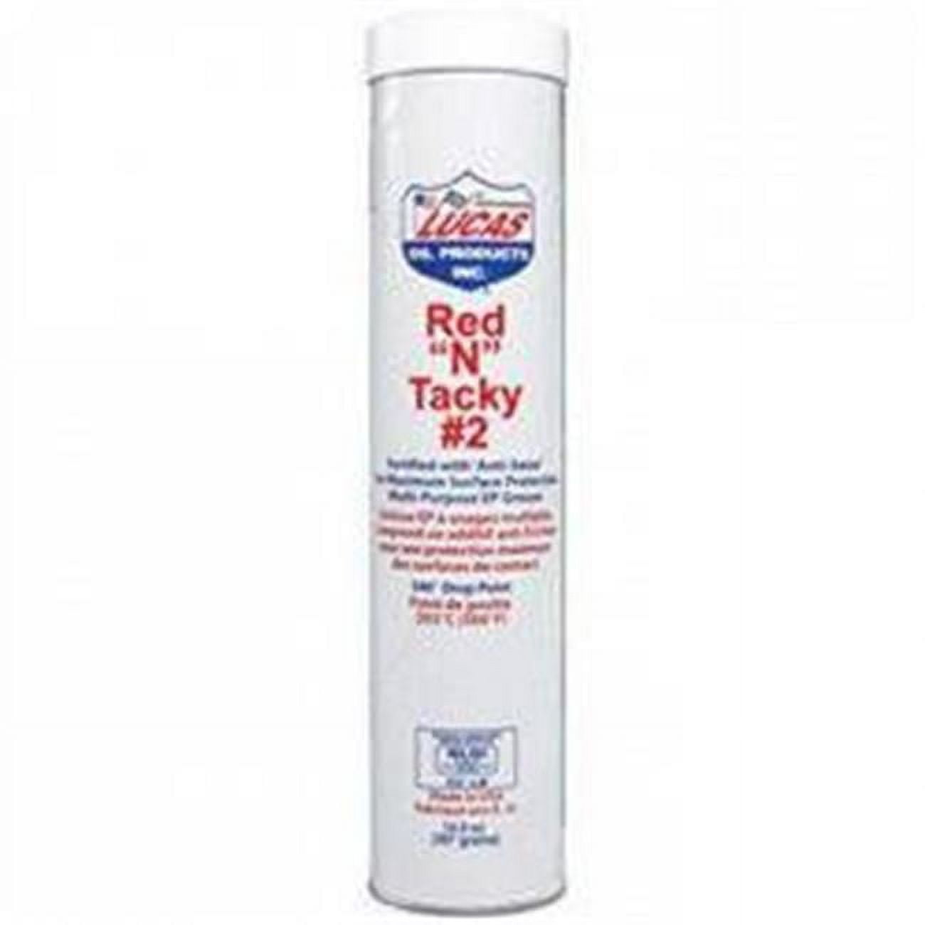 Lucas Oil 397 g Cartridge Red N Tacky Grease Canadian - Walmart.com