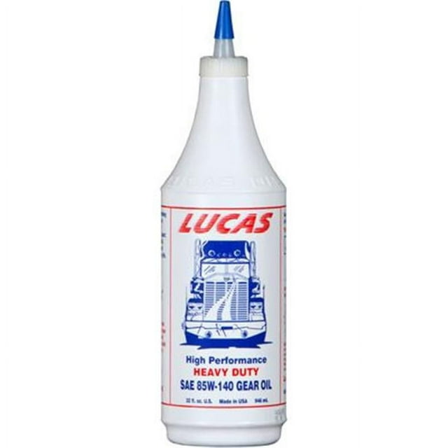 Lucas Oil 32 oz. High Performance Heavy Duty SAE 85W-140 Gear Oil ...