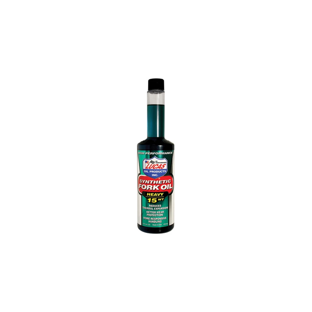 Lucas Oil Fork Oil Prevents Seal Hardening, Prevents Foaming Motor Oil ...