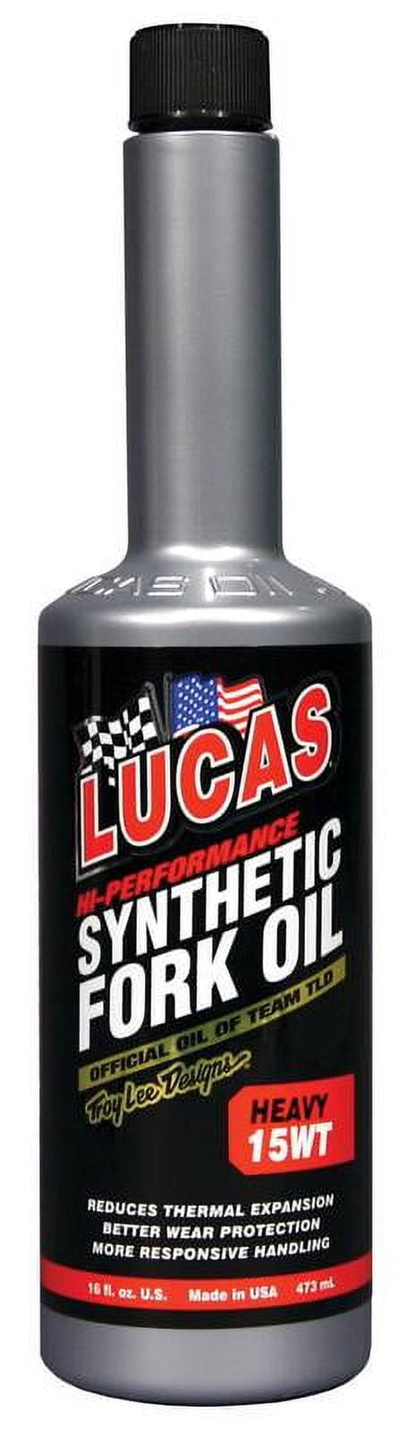 Lucas Oil Fork Oil Prevents Seal Hardening, Prevents Foaming Motor Oil ...