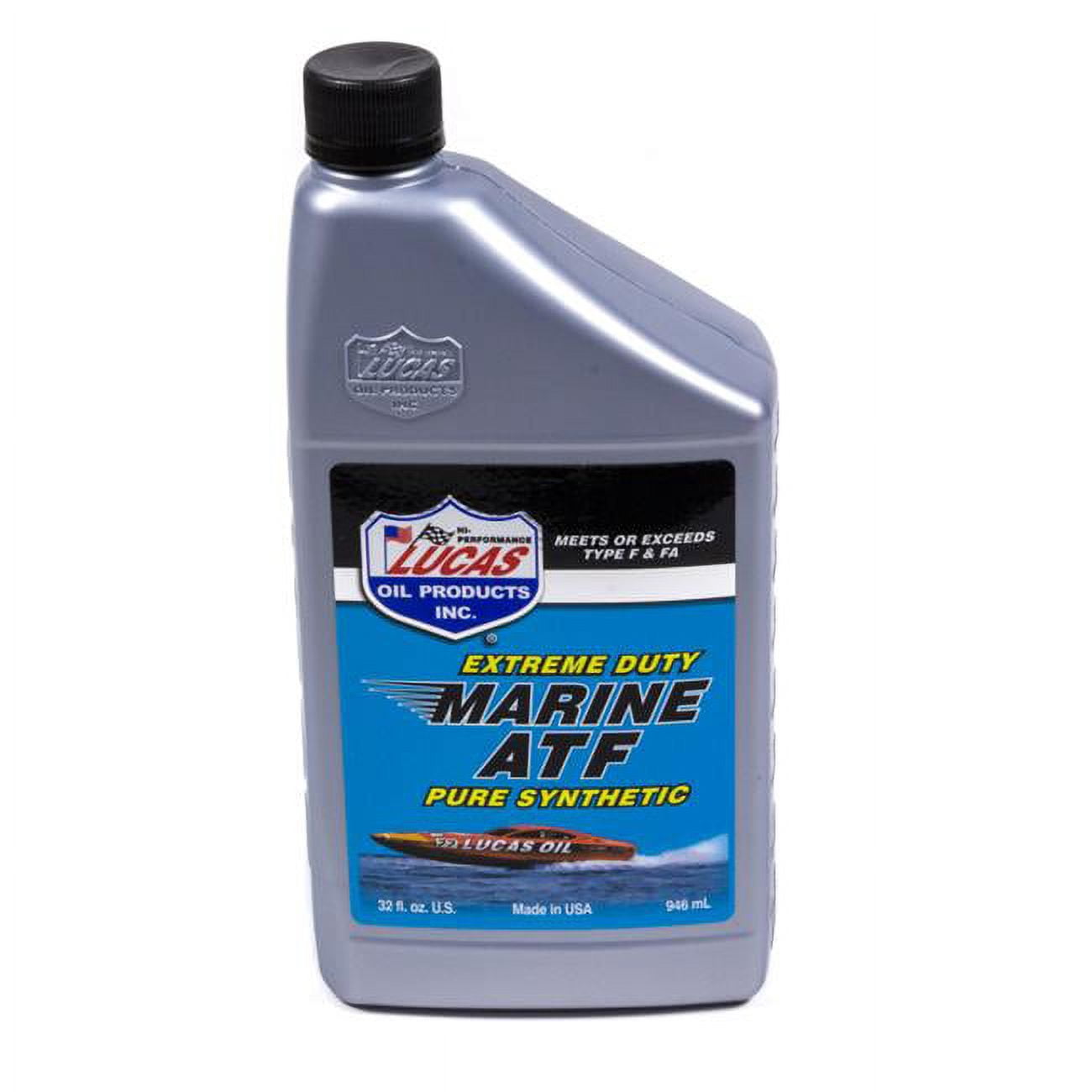 Lucas Oil LUC10651 1 qt. Marine Automatic Transmission Fluid - Walmart.com