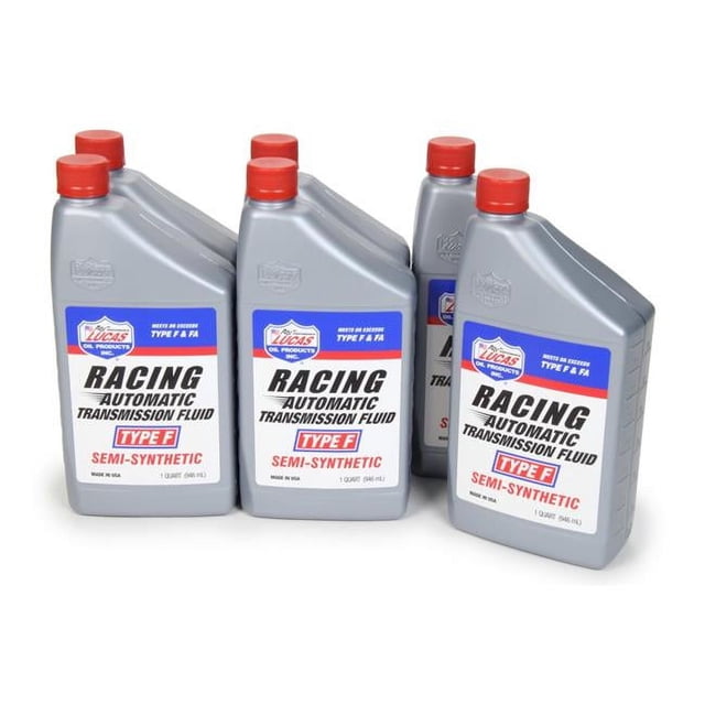 Lucas Oil LUC11020-6 1 qt. ATF Semi-Synthetic Type-F Racing ...