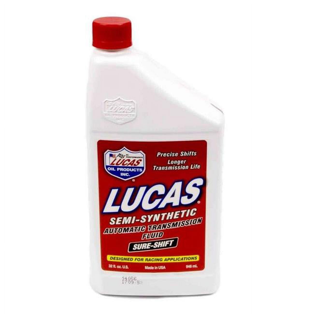 Lucas Oil Products 1 qt Sure Shift ATF Transmission Fluid - Walmart.com