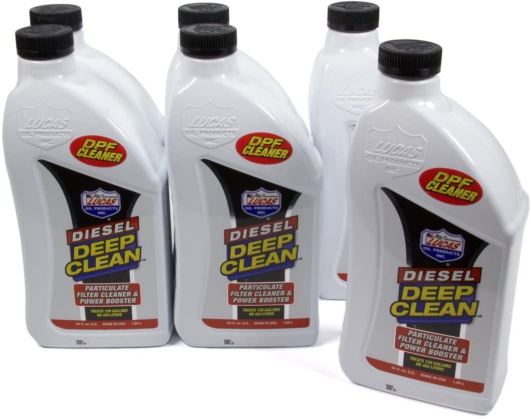 Lucas Oil Products Diesel Deep Clean Fuel Additive, Auto Engine ...