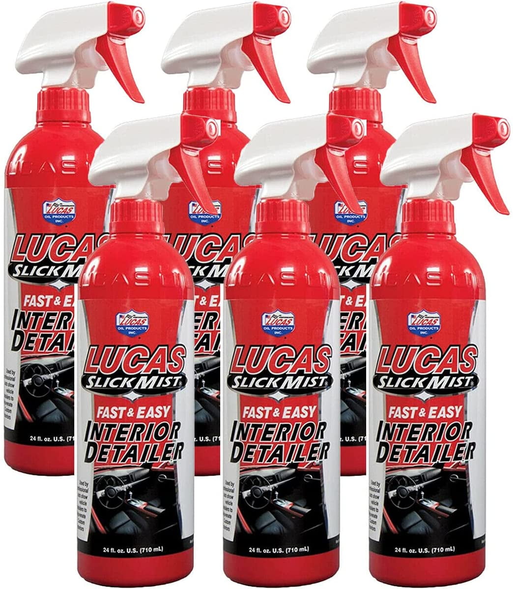 Lucas Oil Slick Mist Interior Detailer, 24 oz., Pack of 6 - Walmart.com