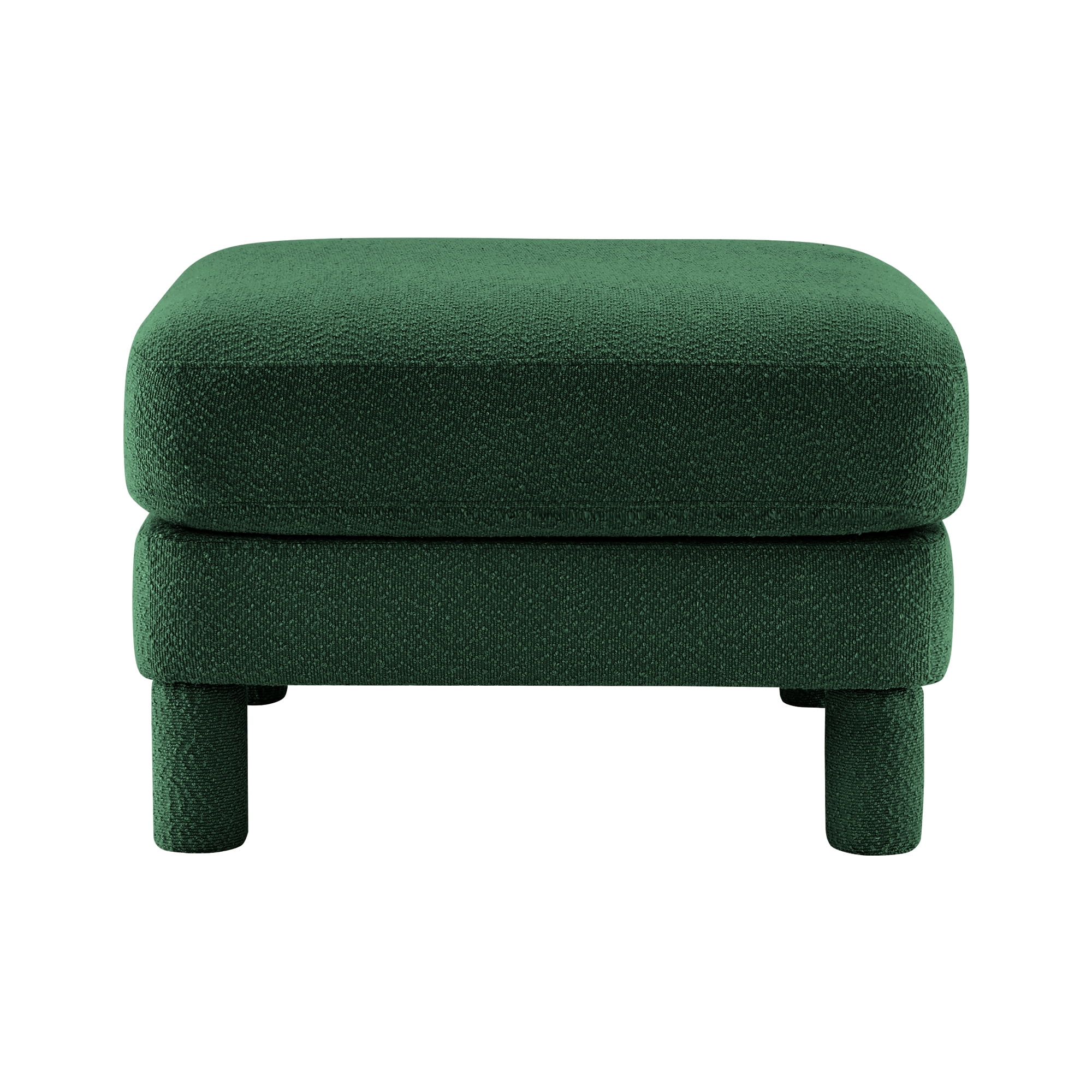 Lucas Ottoman Polyester-Green - Walmart.com
