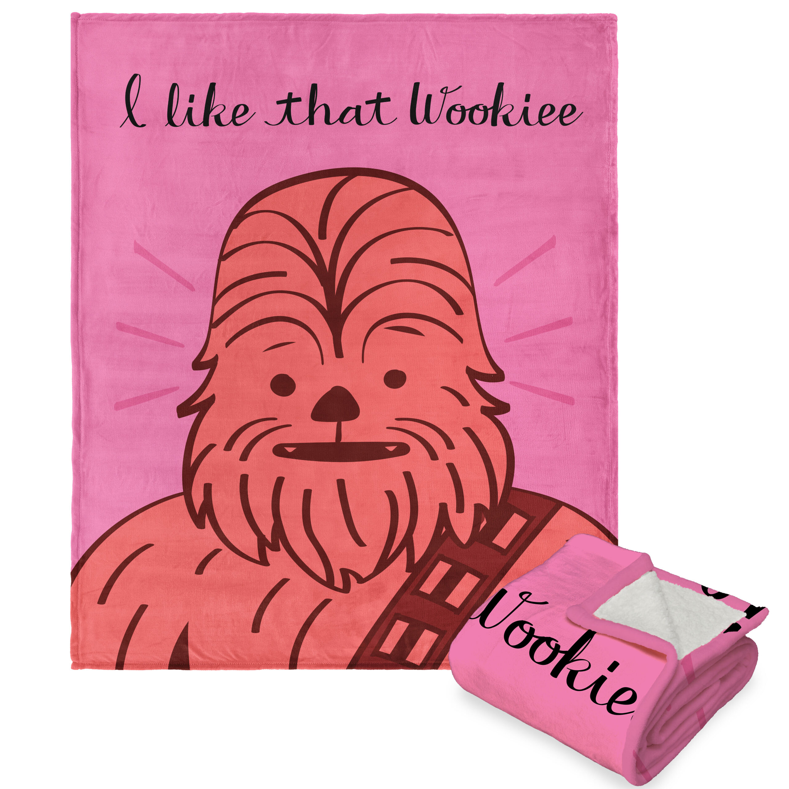 Lucas Star Wars Classic That Wookie Kids Silk Touch Sherpa Throw ...