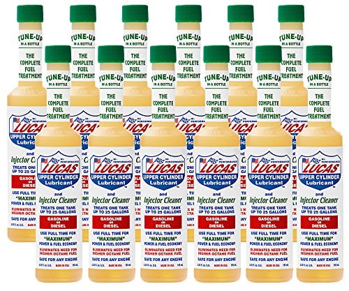 Lucas Upper Cylinder Lubricant & Fuel Injector Cleaner (5.25 oz.)-12 ...