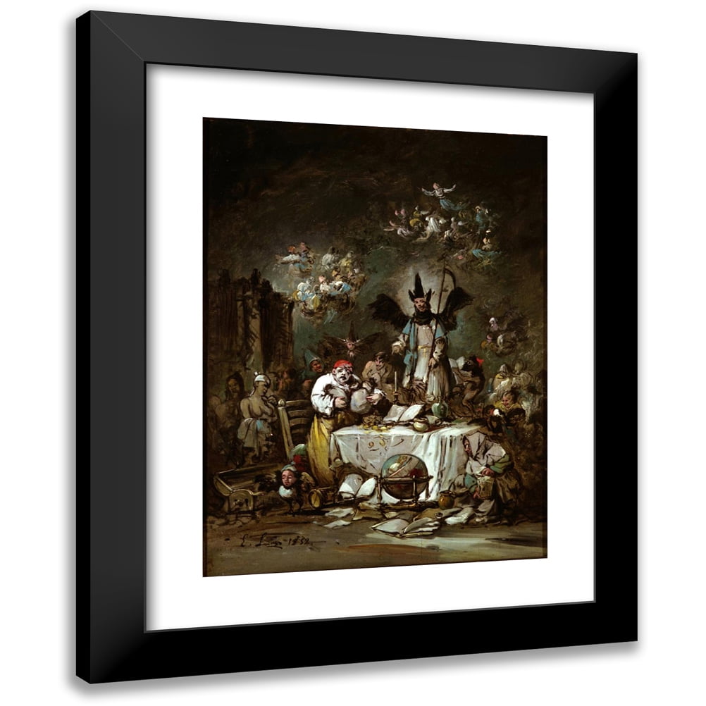 Lucas Velázquez 11x14 Black Modern Framed Museum Art Print Titled ...