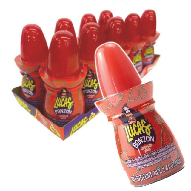 Lucas panzon Watermelon Chamoy Lollipop Candy - Walmart.com