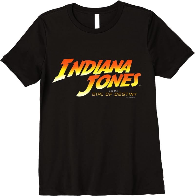 Lucasfilm Indiana Jones Dial of Destiny Logo T-Shirts - Walmart.com