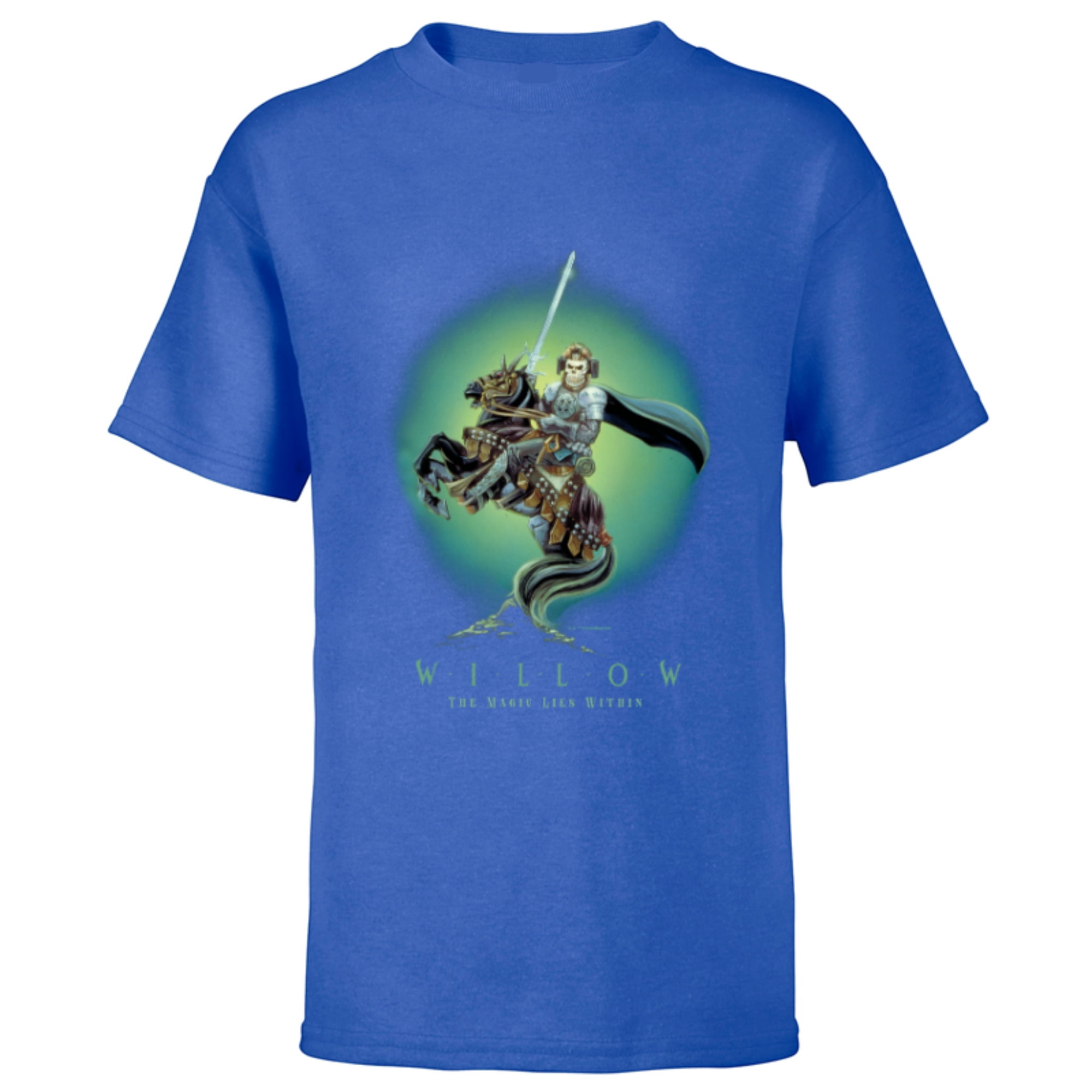 Lucasfilm Willow Movie General Kael on Horse Illustrated - Short Sleeve ...