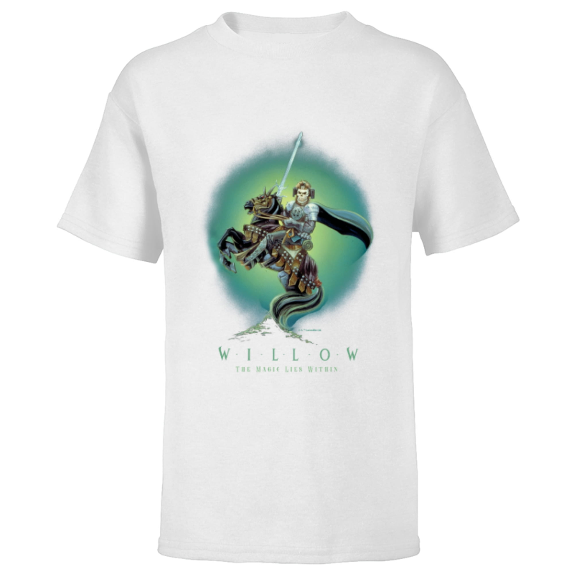 Lucasfilm Willow Movie General Kael on Horse Illustrated - Short Sleeve ...