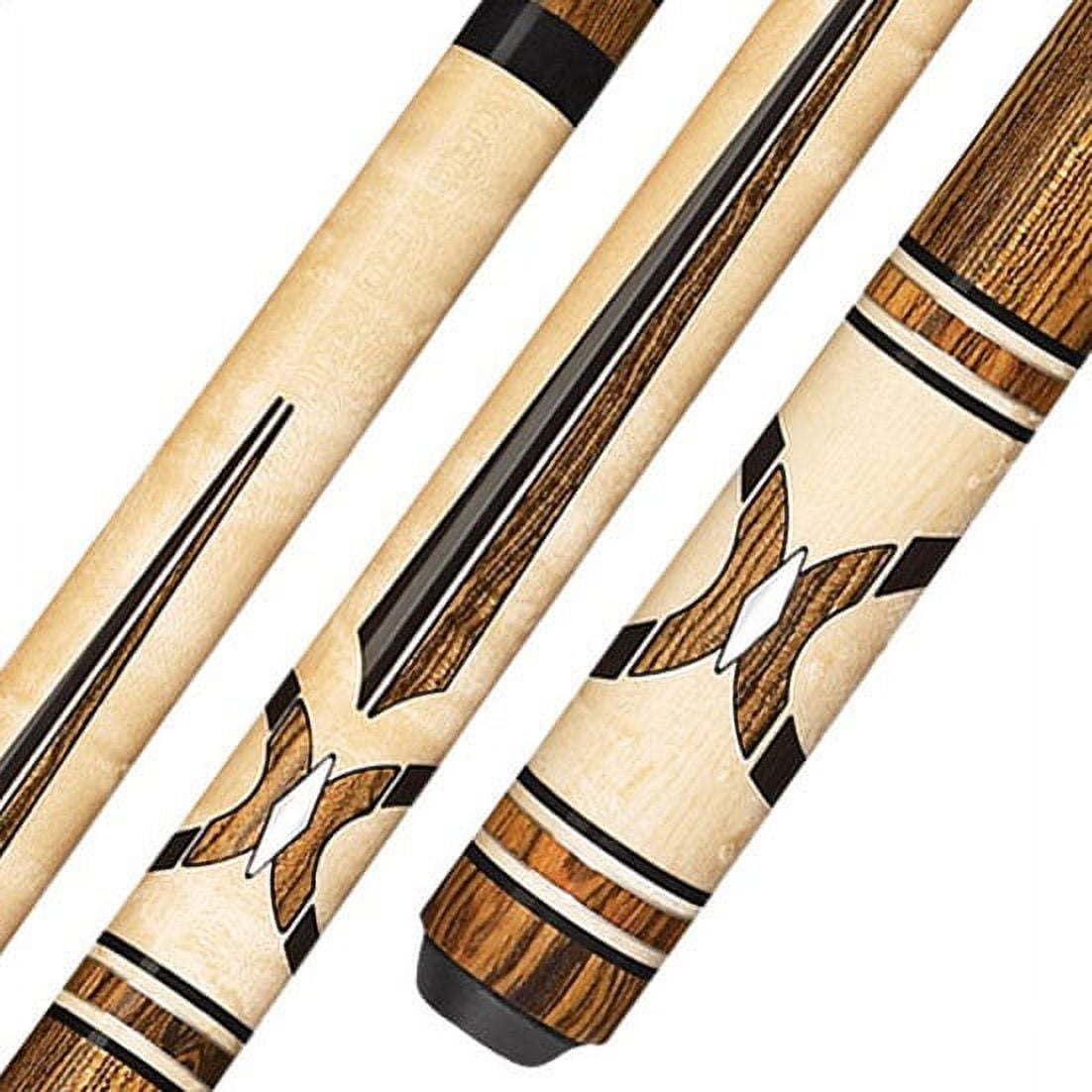 Lucasi Custom LZC45 Pool Cue Stick with Zero Flexpoint Low Deflection ...