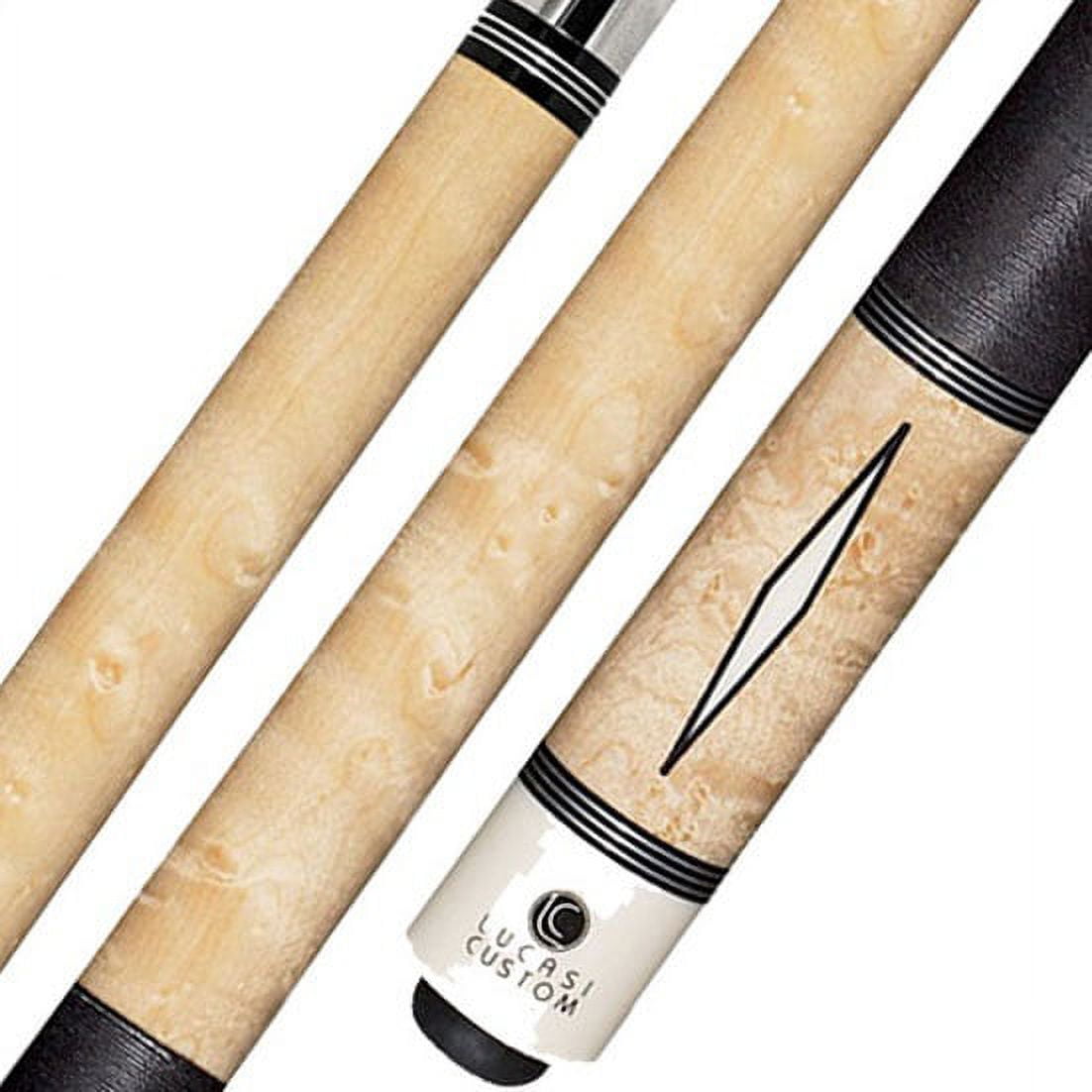 Lucasi Custom LZD2 Pool Cue Stick with Zero Flexpoint Low Deflection ...