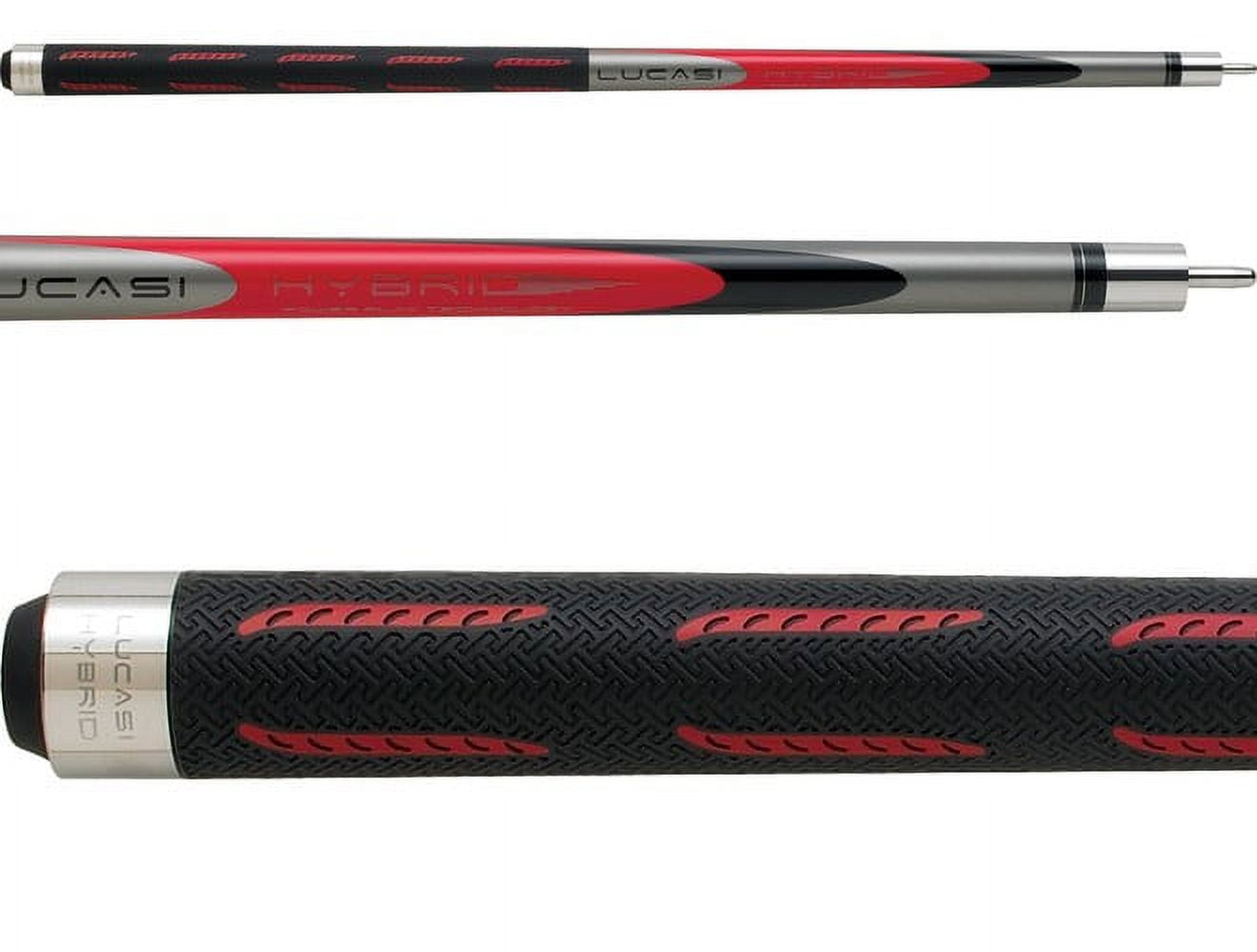 Lucasi Hybrid L-H30 Pool Cue + 11.75/12.75mm Zero Flexpoint Hybrid ...