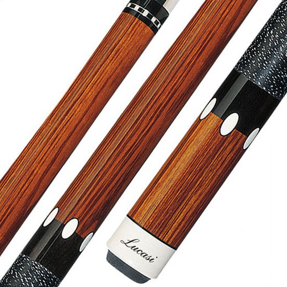 Lucasi LZEL Custom Pool Cue Stick with Zero Flexpoint Low Deflection ...