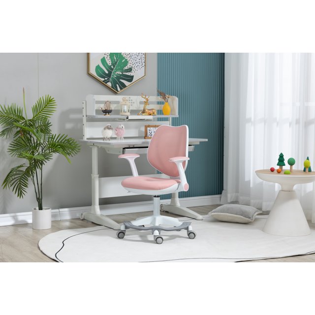 Luccalily Kids Desk Chair, Computer Chairs with Armrest and Footrest ...