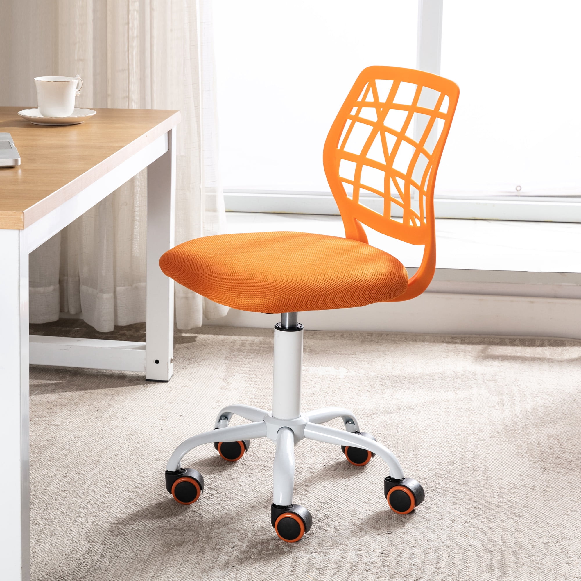 Luccalily Kids Study Desk Chair Cute Computer Office Bedroom Mesh Chair ...