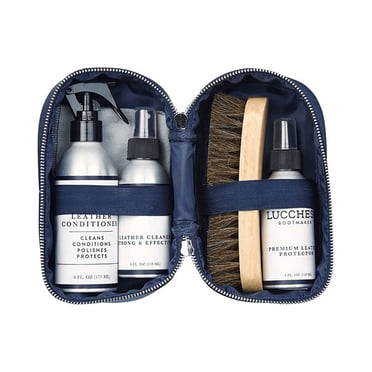 KIWI Select Wooden Shoe Valet Kit with Shine Accessories - Walmart.com